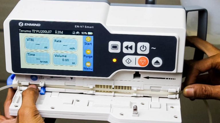 Penjelasan Alat Infusion Pump EN-V7 Smart ENMIND | Alat Kedokteran ID